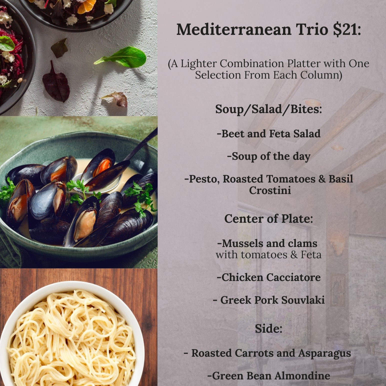 Cafe Benedicte Online Menu | Best Mediterranean food in Houston